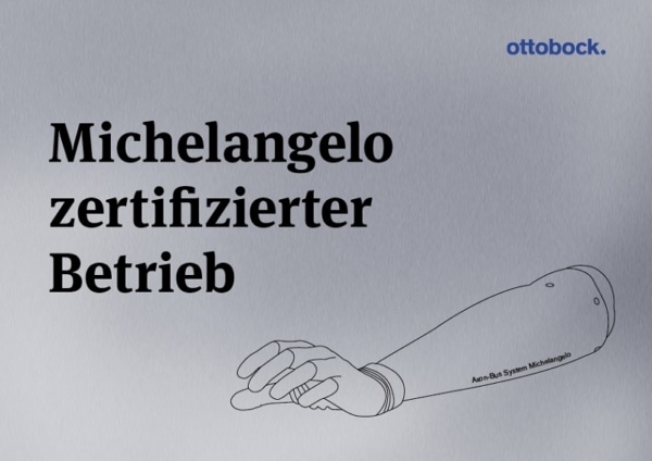 Die Michelangelo Hand | von Ottobock | Münch & Hahn